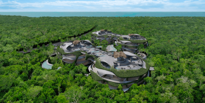 Azulik Residences Tulum: A arquitetura do futuro é fluida, orgânica e ...