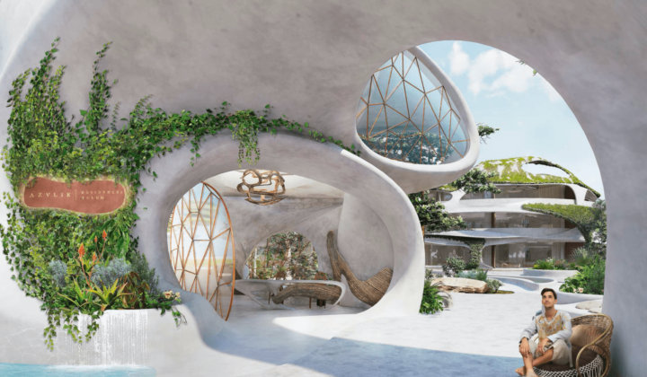 Azulik Residences Tulum: A arquitetura do futuro é fluida, orgânica e ...