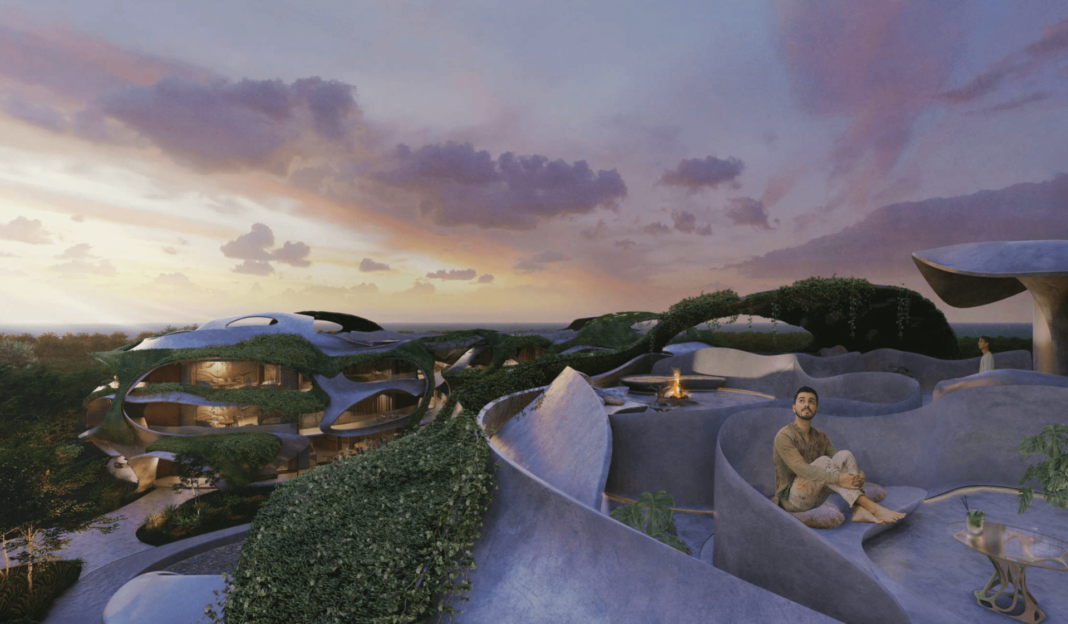 Azulik Residences Tulum: A arquitetura do futuro é fluida, orgânica e ...